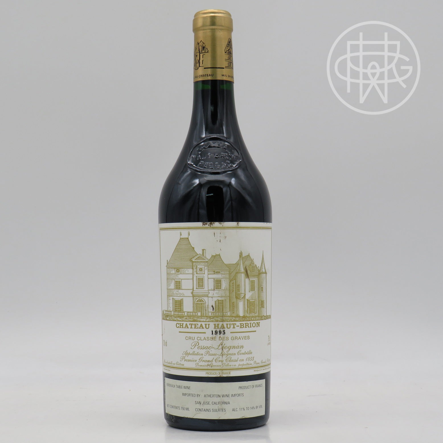 Haut Brion 1995 750mL(Slightly Scuffed Label) – GRW Wine Collection